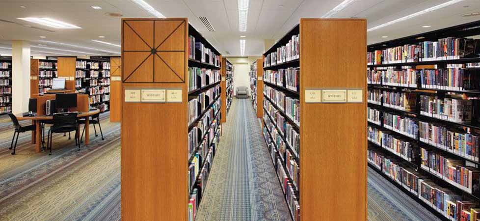 stacks - Carnegie-Stout Public Library