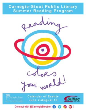 Summer Reading Program 2021 - Carnegie-Stout Public Library